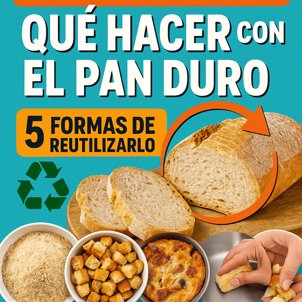 Qué hacer con el pan duro: 5 formas de reutilizarlo y no tirarlo